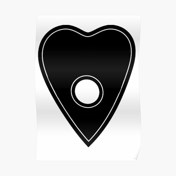 "Planchette " Poster for Sale by BURDIZZOBOOKS | Redbubble