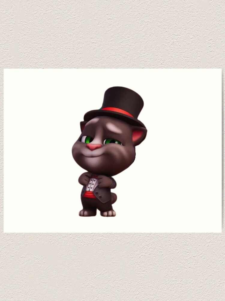 "Talking Tom Wearing Circus Clothes" Art Print for Sale by Reo12 ...