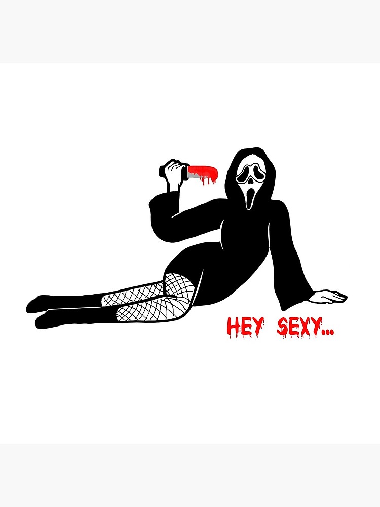 "Sexy Ghostface" Art Print by artemiswitch | Redbubble