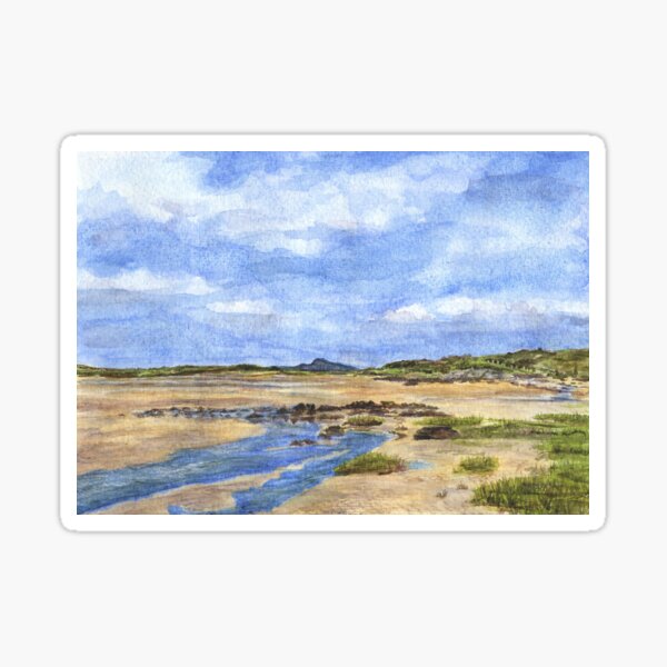 "The Inland Sea at Rhyd y Gari" Sticker for Sale by LymphomaLass ...