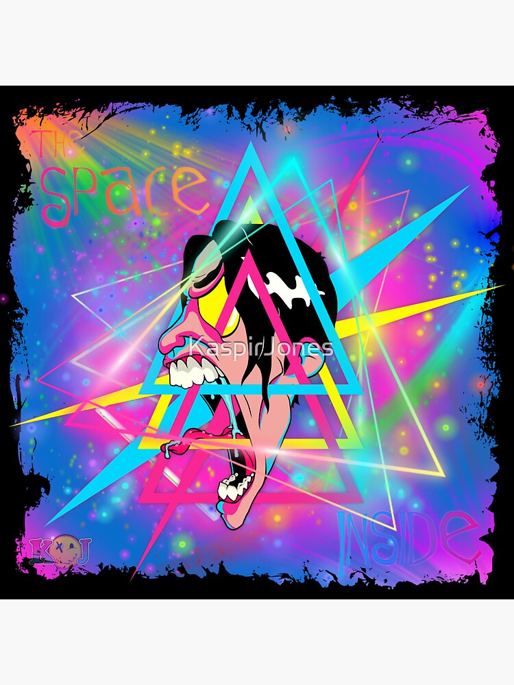 "The Space Inside" Sticker by KaspirJones | Redbubble