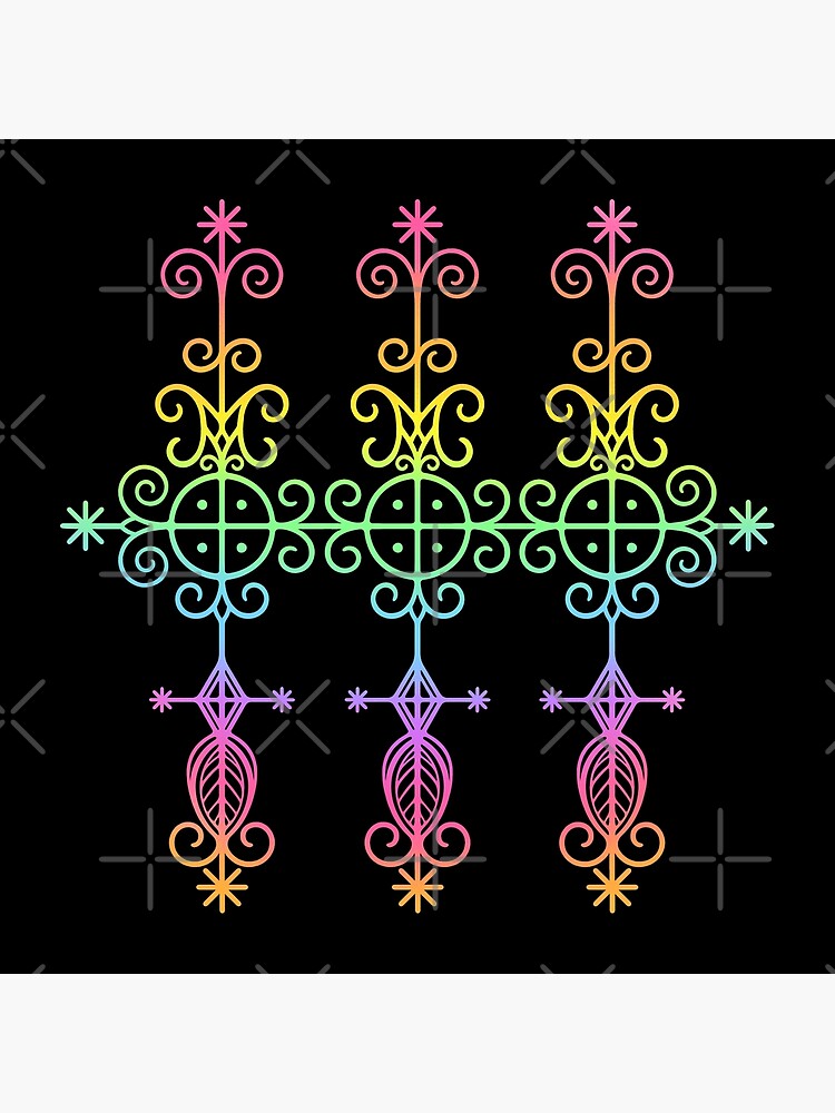 Poster « Marassa Jumeaux Vève », par OmelaOccult | Redbubble