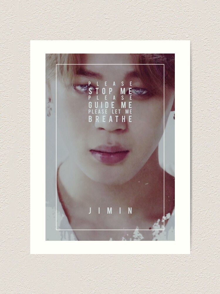 "BTS Wings - Jimin - Lie" Art Print for Sale by Hyeokkie | Redbubble