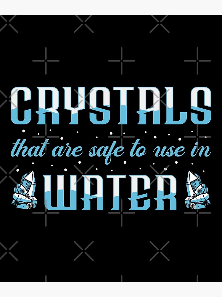 "Crystal Healing Crystals That Are Safe Chakra" Poster for Sale by ...