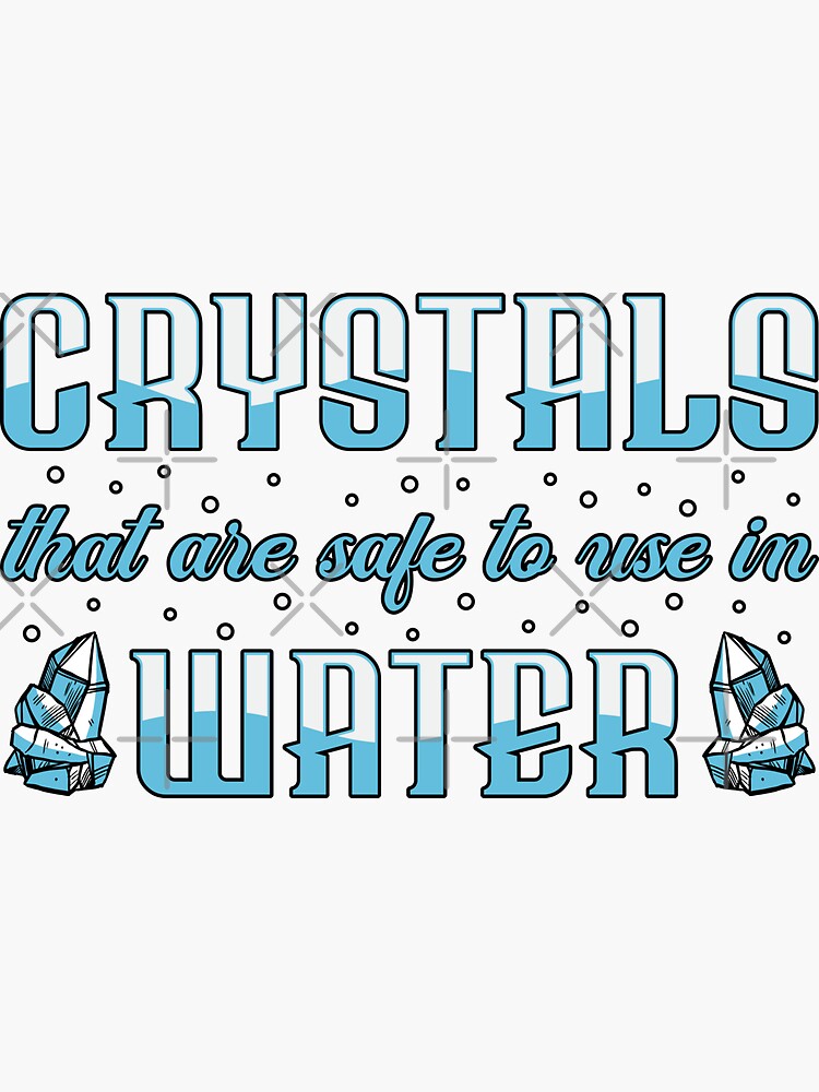 "Crystal Healing Crystals That Are Safe Chakra" Sticker for Sale by ...
