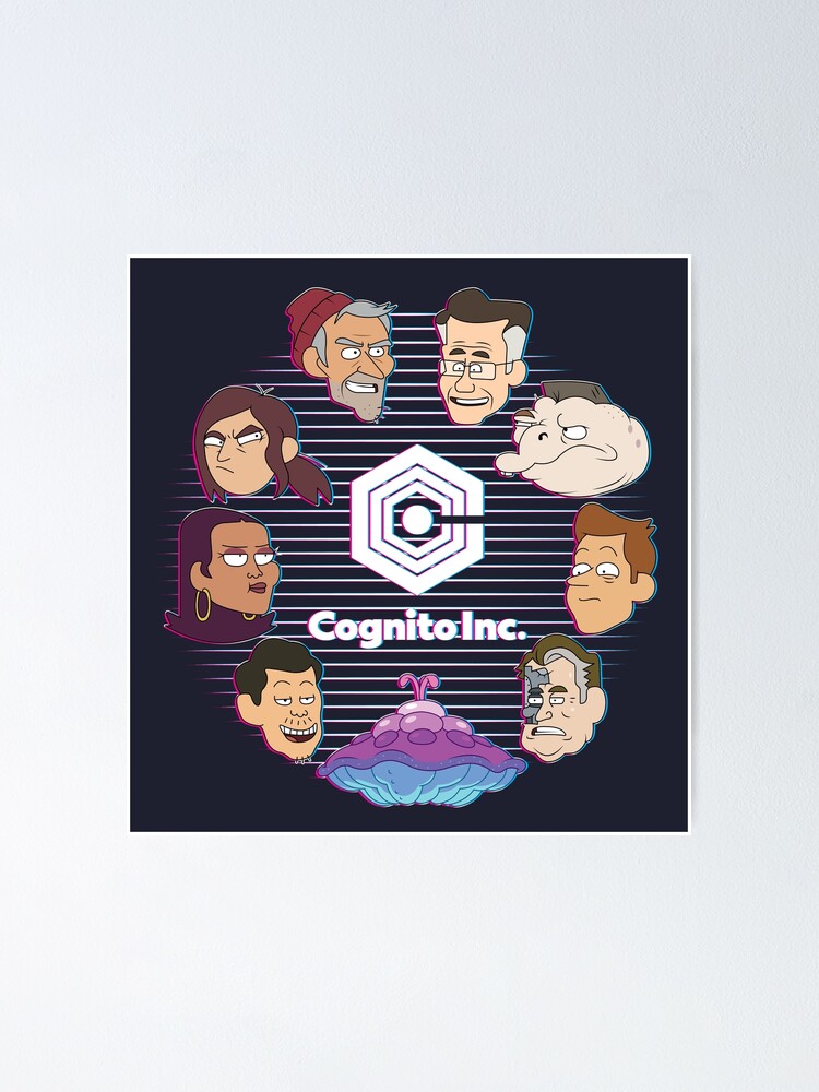 "Inside Job - Cognito Inc." Poster for Sale by satansbrand | Redbubble