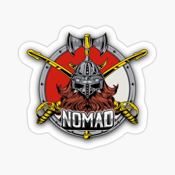 Stickers Paper & Party Supplies Nomads Starburst Logo Sticker Stickers ...
