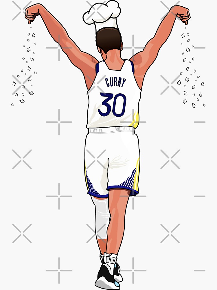 "Stephen Curry - Chef Curry" Sticker for Sale by AYA-Design | Redbubble