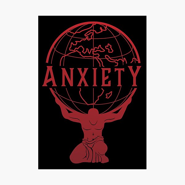 "Ancient Greek Atlas God Anxiety Earth Globe" Photographic Print for ...