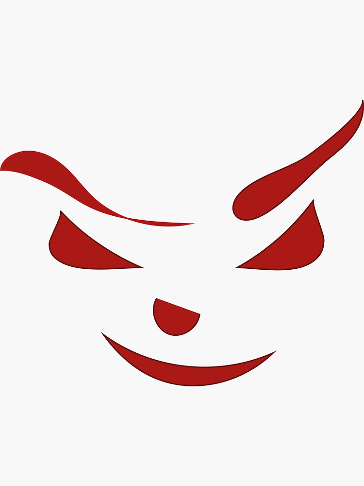 "face evil laugh" Sticker for Sale by Hookmarket | Redbubble