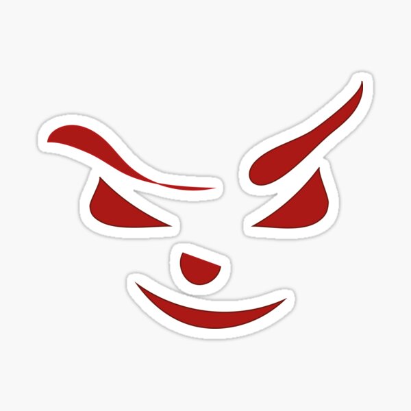 "face evil laugh" Sticker for Sale by Hookmarket | Redbubble