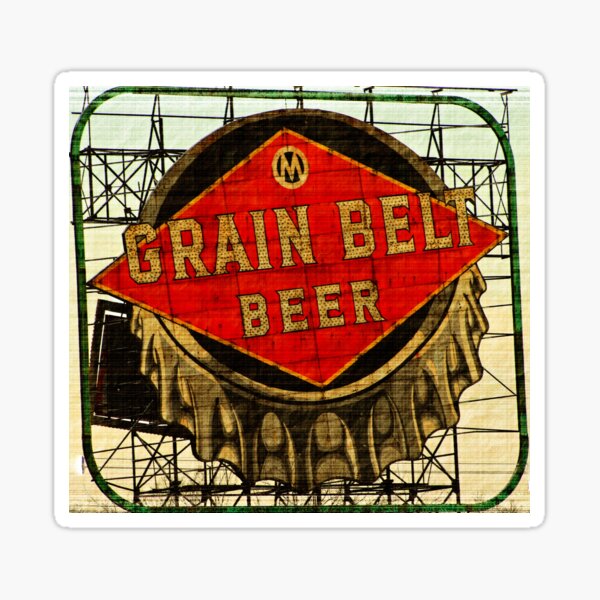 Grain Belt Stickers | Redbubble