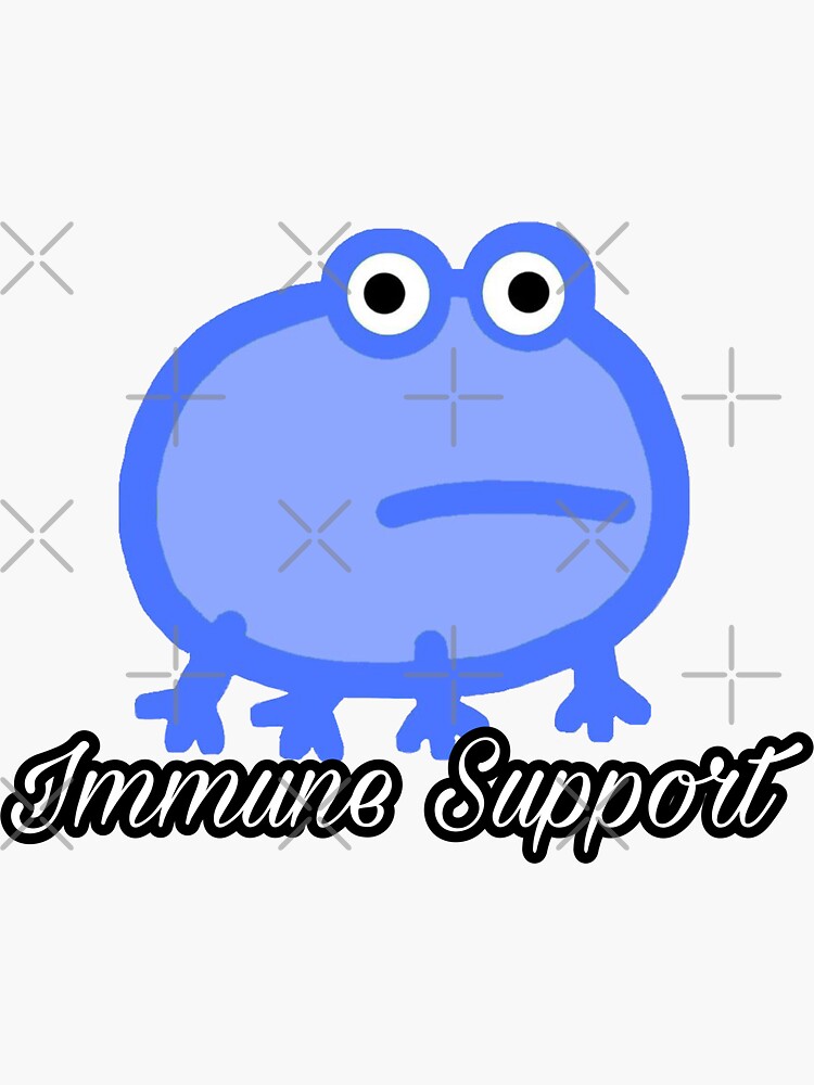 "Peppa frog immune support dank meme" Sticker for Sale by dyslsexyia ...