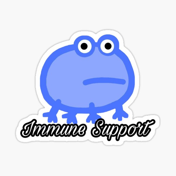 "Peppa frog immune support dank meme" Sticker for Sale by dyslsexyia ...