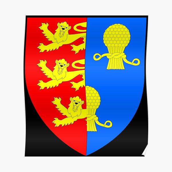 "Coat of Arms of Chester, Cheshire" Poster for Sale by Shav | Redbubble