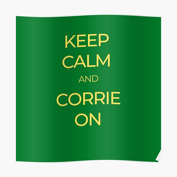 "Coronation Street, ITV Corrie" Poster by NordDesigns | Redbubble