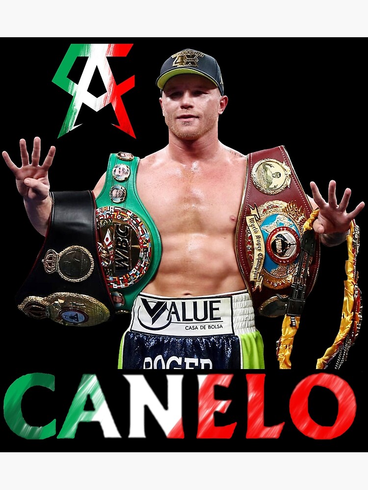 "King Boxing Canelo Alvarez" Art Print for Sale by andyclassic | Redbubble