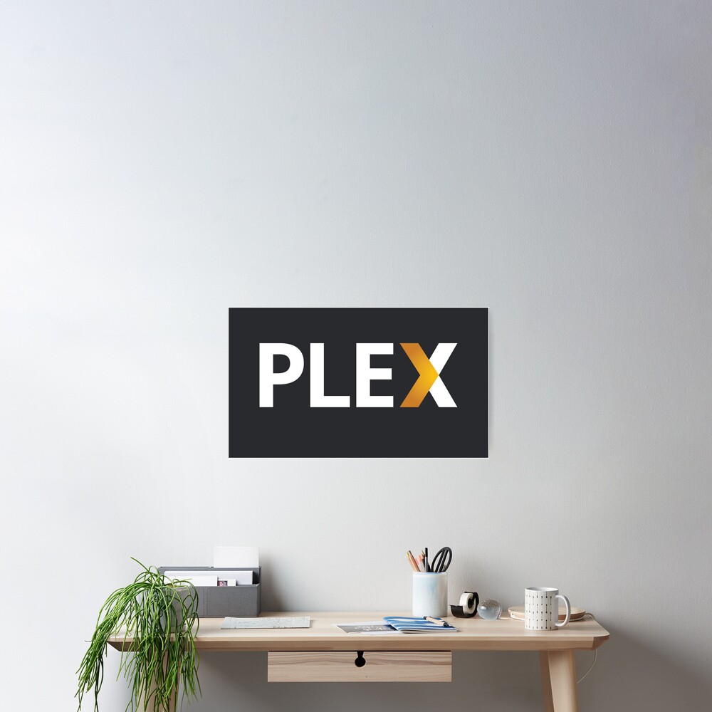 "Plex Logo" Poster by Biochao | Redbubble