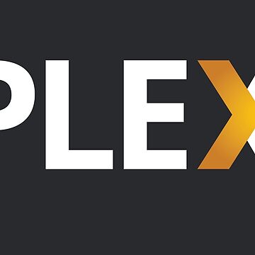 "Plex Logo" Poster for Sale by Biochao | Redbubble