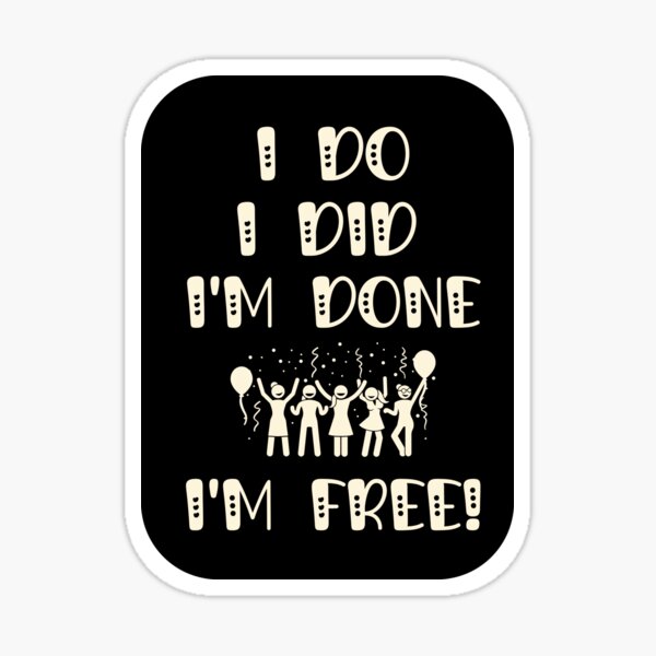 "Divorce - Separation" Sticker for Sale by Einstein12345 | Redbubble