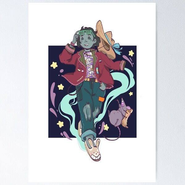 "Fashionable Nod" Poster for Sale by prosey-woesy | Redbubble