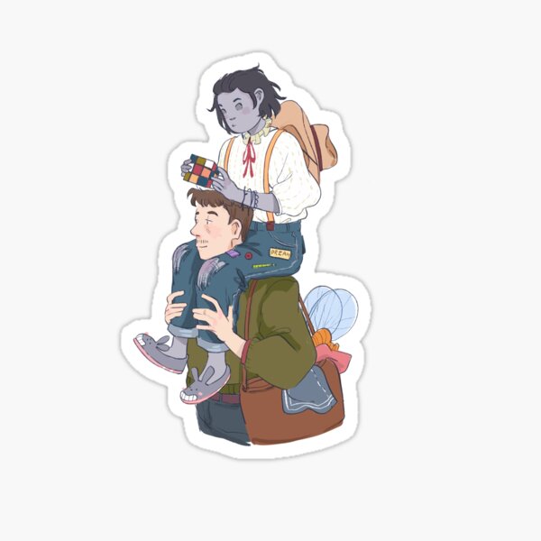 "Pete and Nod" Sticker for Sale by prosey-woesy | Redbubble