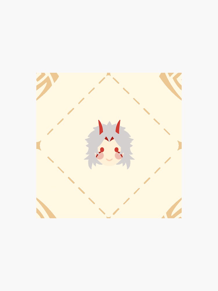 "Itto Pattern" Sticker for Sale by TabithaAbadeer | Redbubble