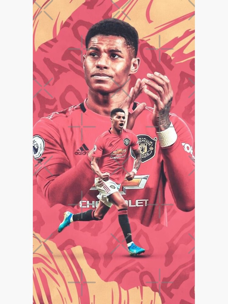"Funart Marcus Rashford " Sticker by denisradja | Redbubble