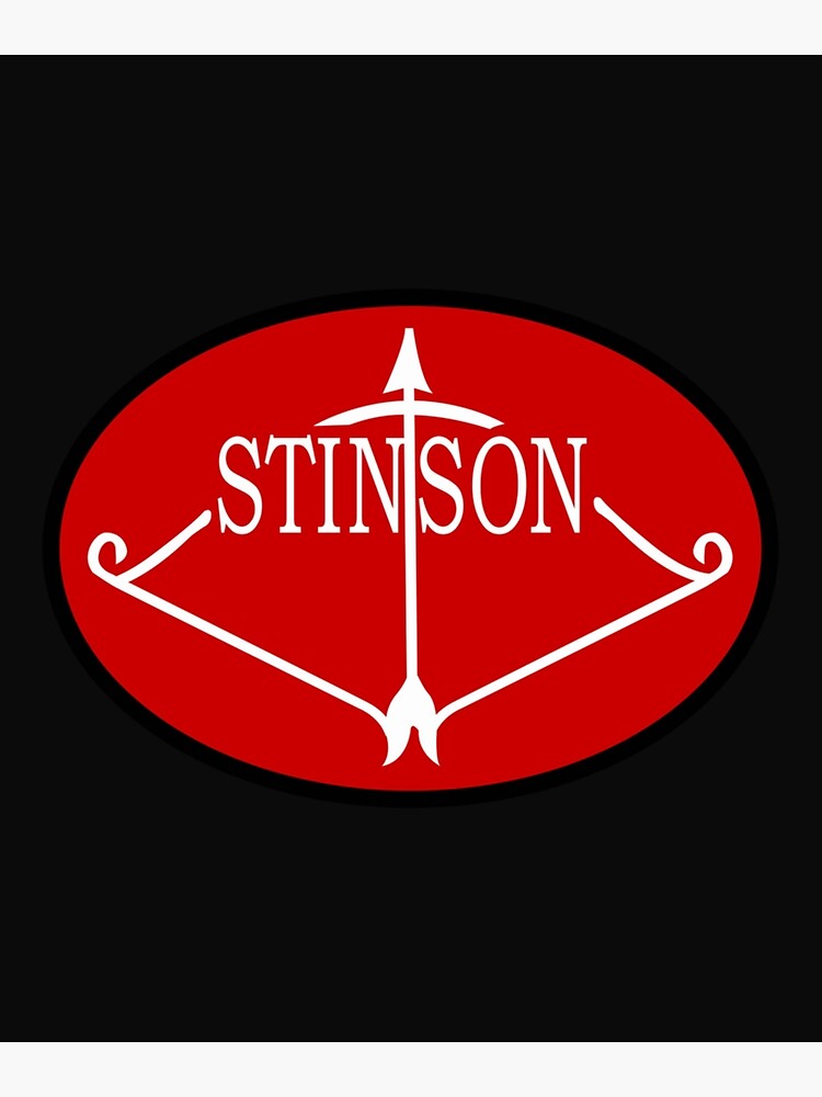 "Stinson Aircraft Company Logo" Art Print for Sale by starboardpress ...