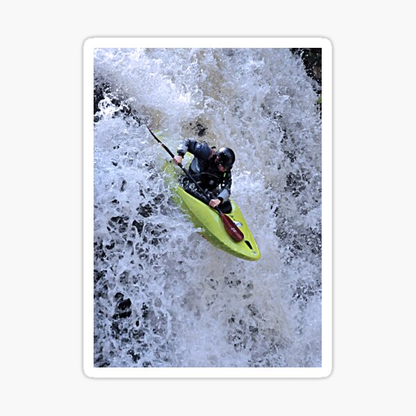 "Whitewater" Sticker for Sale by raddington | Redbubble