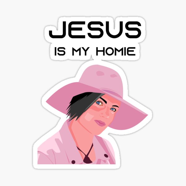 "Jesus Is My Homie - Woman - Pink Hat - - Isan Creative Designs ...