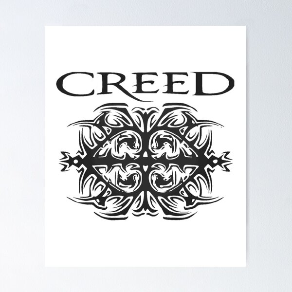 "creed band logo 1 classic97 favorite" Poster for Sale by CarveDesigns ...