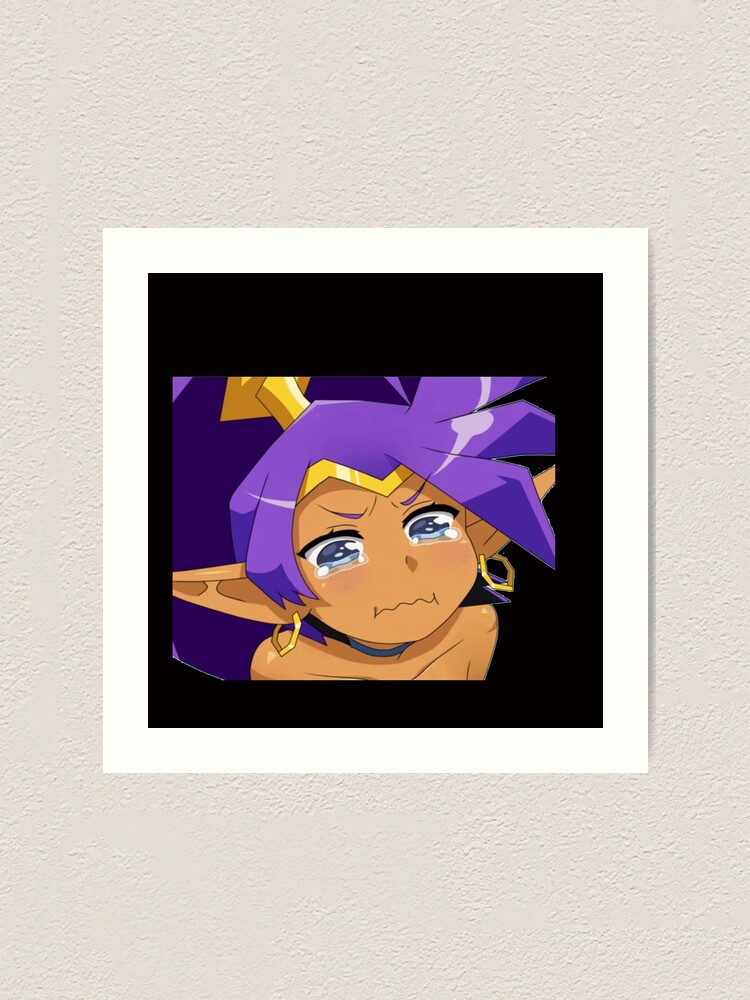 "Shantae aqua meme icons" Art Print for Sale by Animecomic | Redbubble
