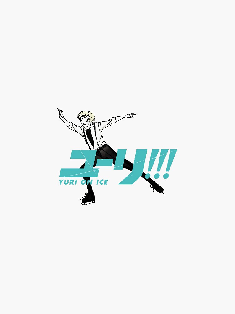 "Yuri on Ice Logo Thingy - Yurio " Sticker by AoArisu | Redbubble