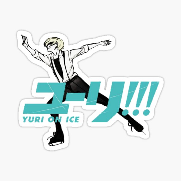 "Yuri on Ice Logo Thingy - Yurio " Sticker by AoArisu | Redbubble
