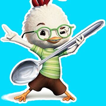 "Chicken Little Dancing Sticker" Sticker for Sale by COLINHIL | Redbubble
