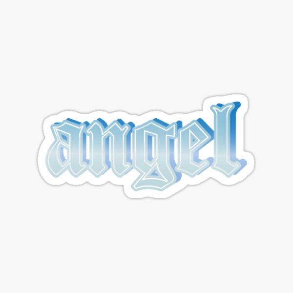 "Angel Aesthetic" Sticker by hunnypie-xoxo | Redbubble