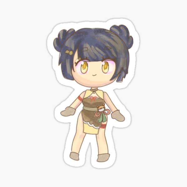 "Xiangling" Sticker for Sale by aishiiart | Redbubble