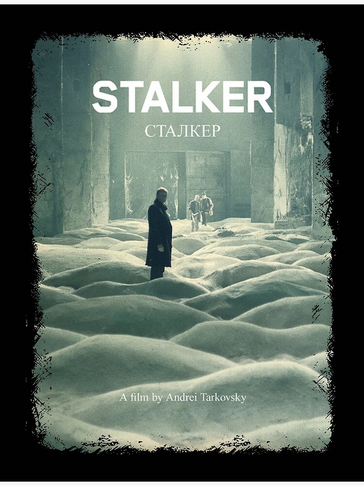 "STALKER TARKOVSKY" Poster for Sale by nushkafrolova | Redbubble