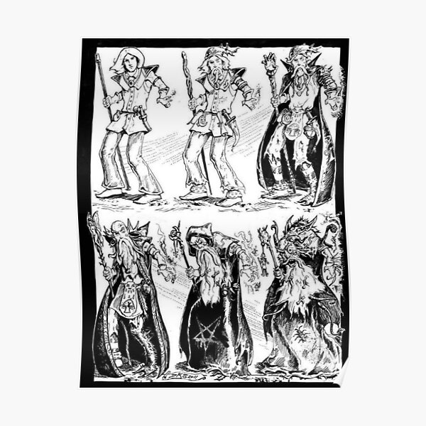 "Consequences of Magic D&D" Poster by Ezekyas | Redbubble