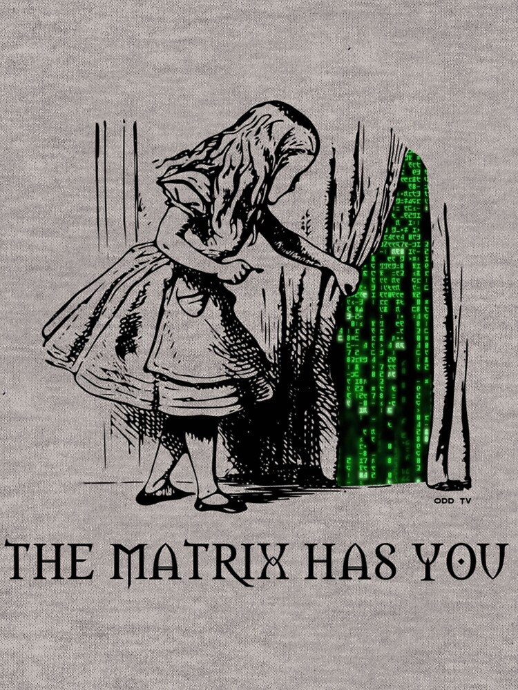 "Alice in the Wonderland Matrix Rabbit Hole | Perfect Gift" Lightweight ...