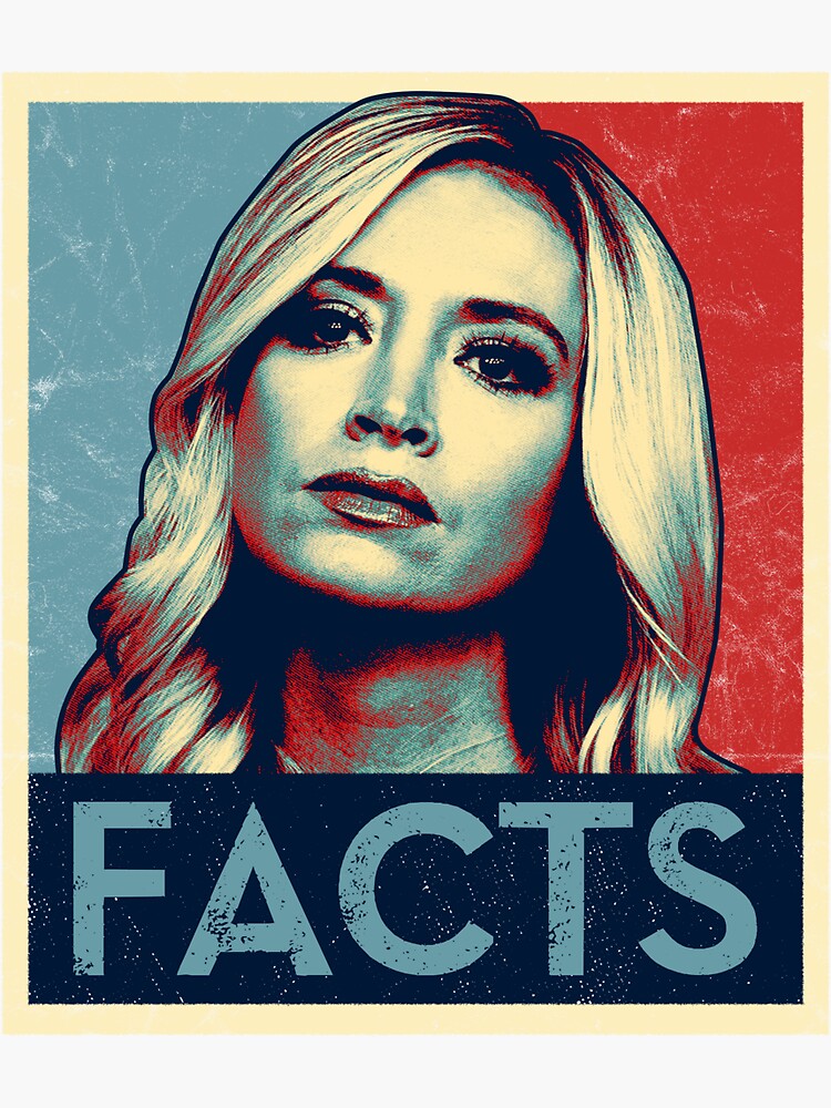 "kayleigh mcenany Facts" Sticker for Sale by KelleyShopUS | Redbubble
