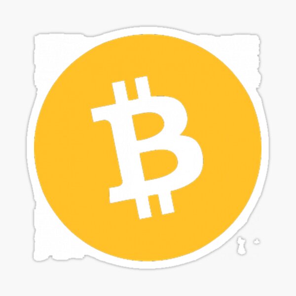 "Bitcoin Logo" Sticker for Sale by DGallery1999 | Redbubble