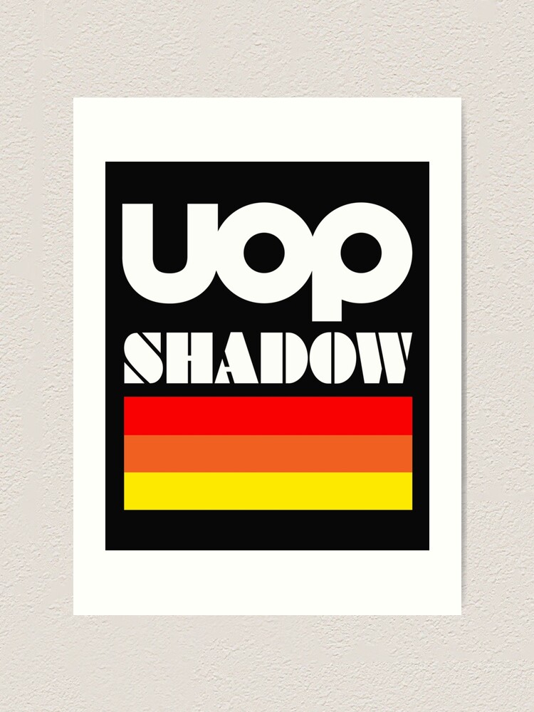 "UOP Shadow retro F1 sponsor block logo" Art Print for Sale by ...