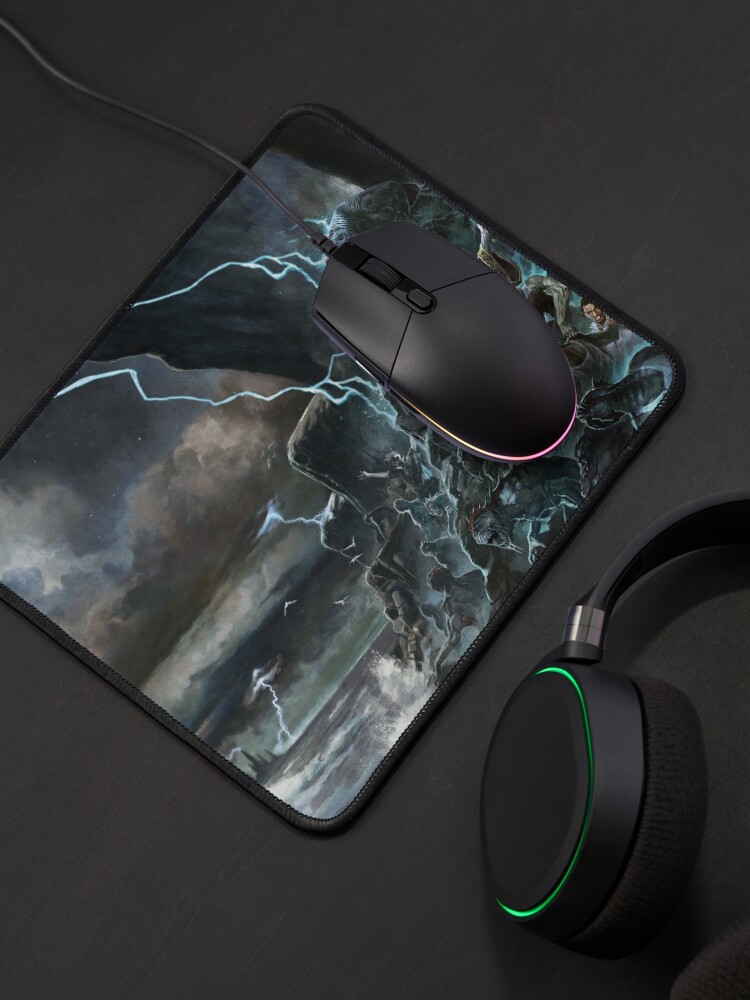 "Cults of Cthulhu - front and back cover by Loïc Muzy" Mouse Pad for ...