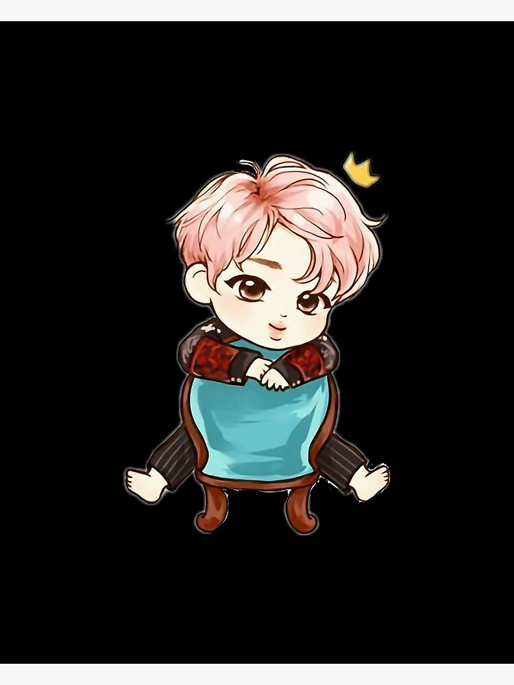 "Bts members kpop cartoon chibi" Poster by DogLover26 | Redbubble