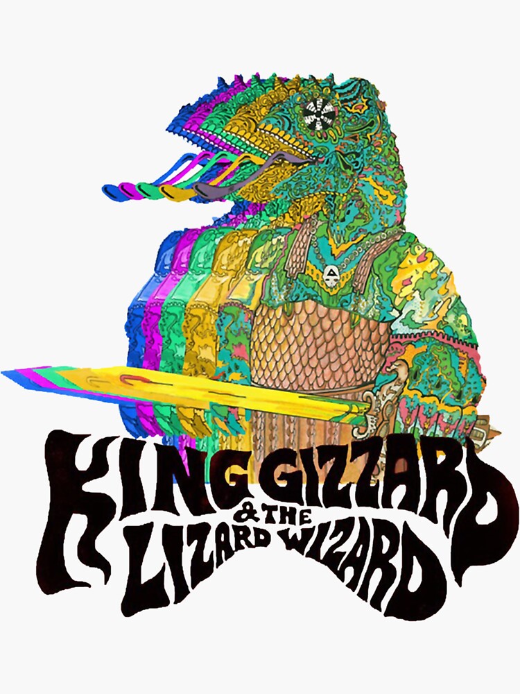 "FastTrack Your King Gizzard And The Lizard Wizard" Sticker for Sale by ...