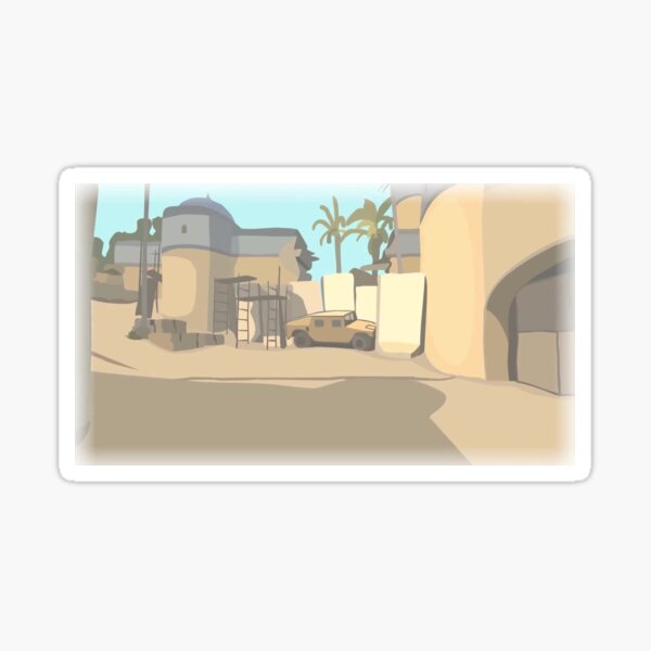 "CSGO Dust 2" Sticker for Sale by MiniMast3r | Redbubble