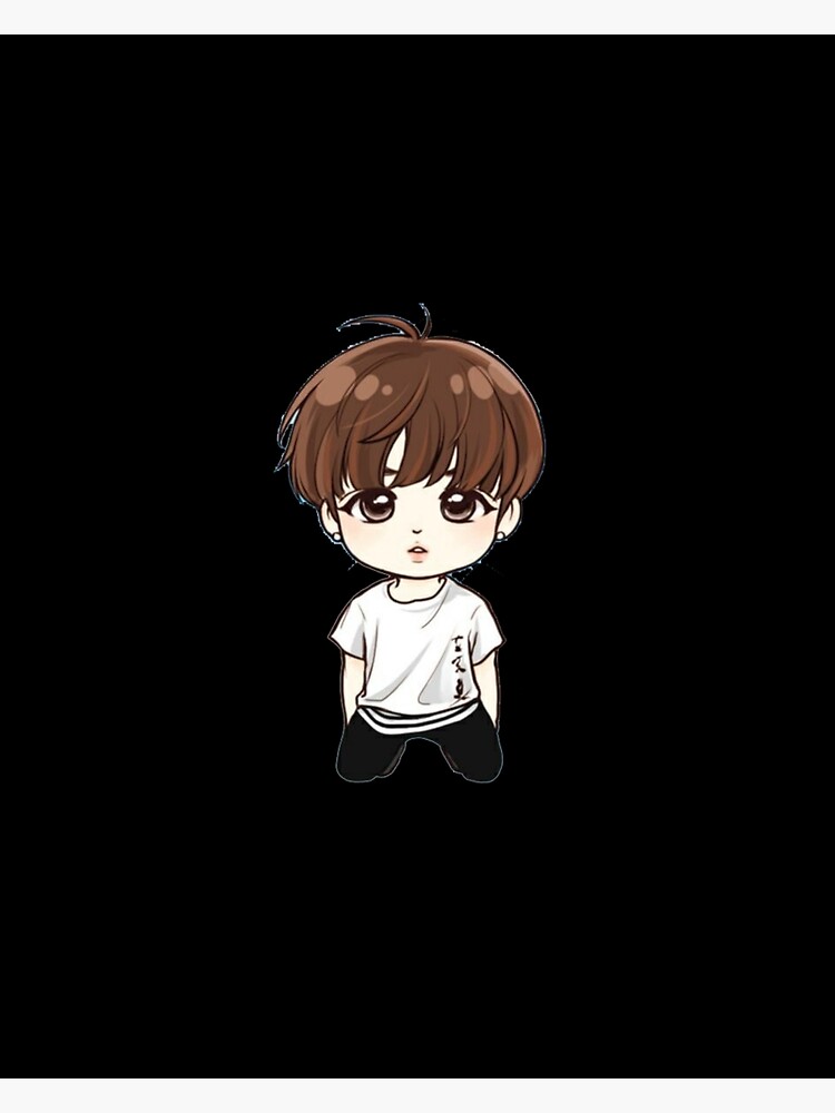 "Bts members kpop cartoon chibi" Poster by DogLover26 | Redbubble