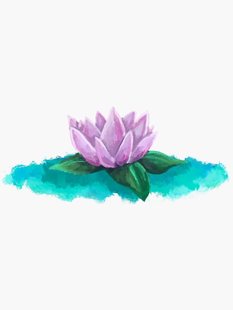 "Lily pad" Sticker by Nightlea | Redbubble